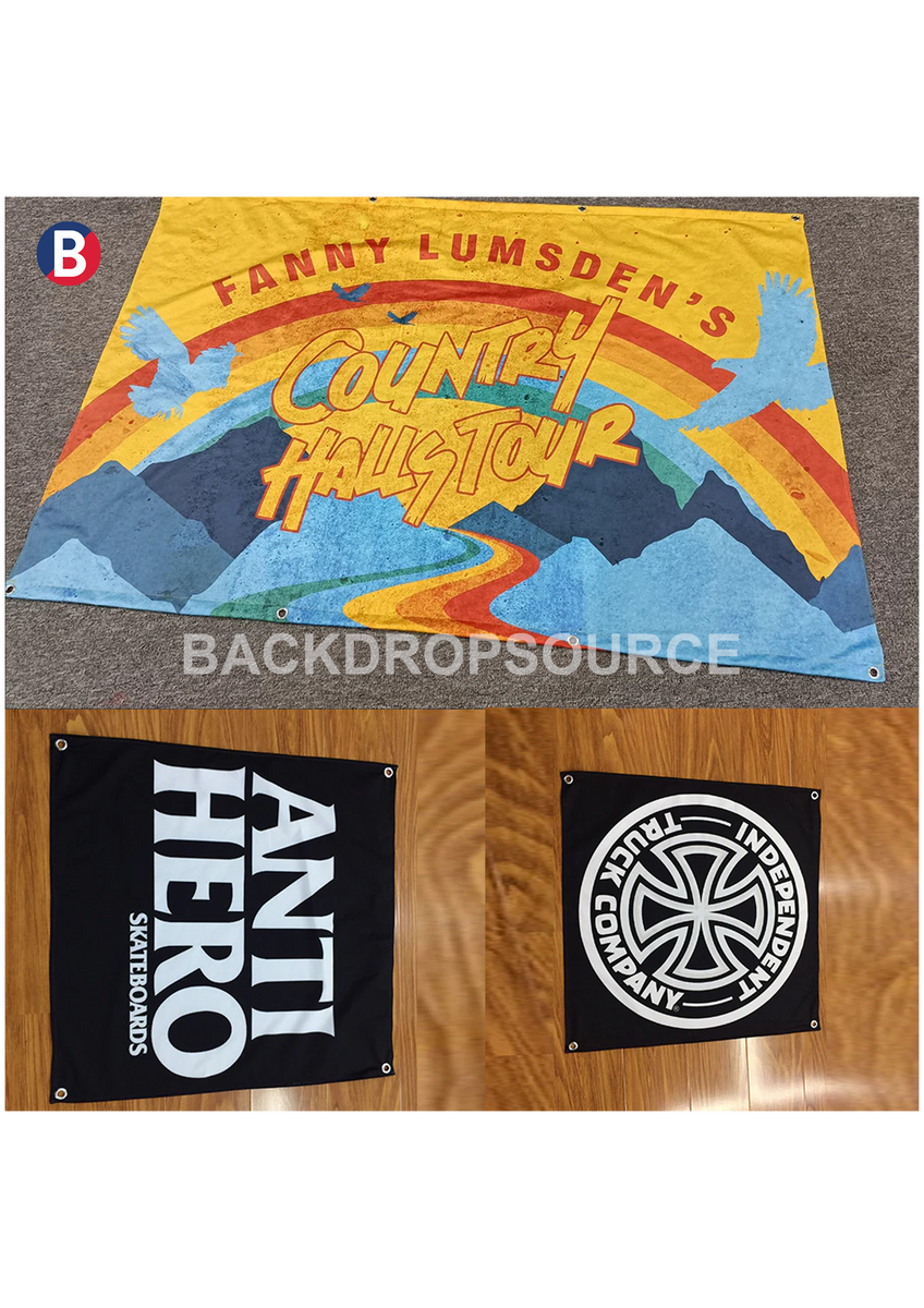 Custom Printed Fabric Banner with Your Own Graphics – Backdropsource